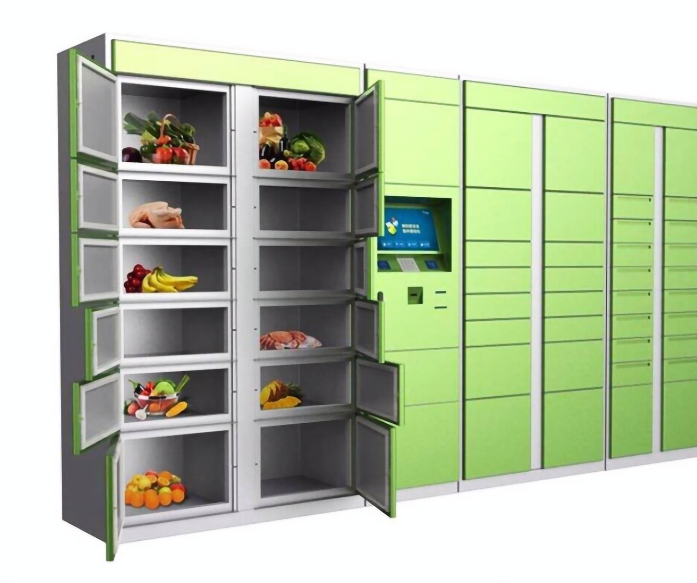 Taquillas inteligentes refrigeradas Smart Lockers MVK